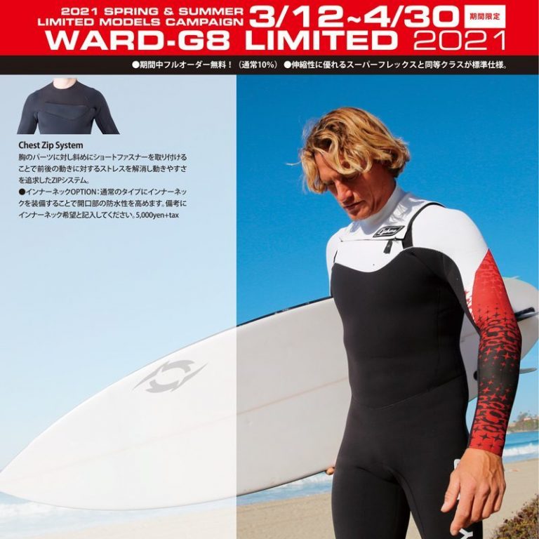 2021 Spring/Summer Limited Campaign – CYBER SHIELD WETSUITS | サイバーシールド ...